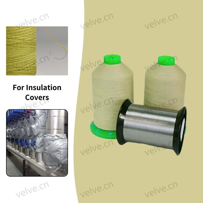 Aramid Wrapped Steel Wire Sewing Thread - Velve